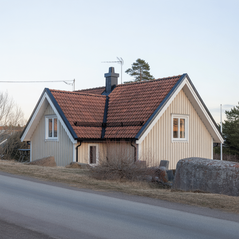 Renovering av takstolar och omläggning av yttertak med pannor i ...
